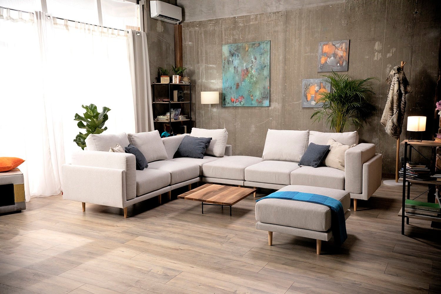 Space division: 11 ideas for the living room furnishings