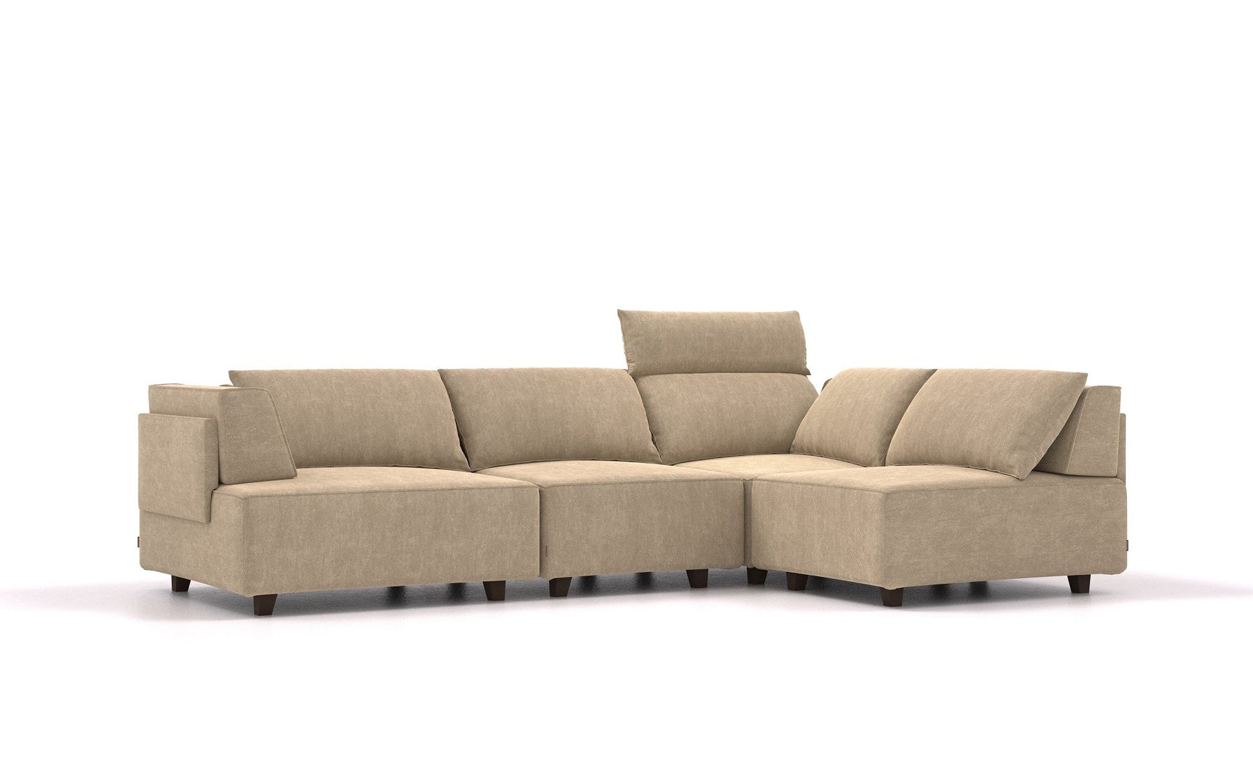 Louis M modular sofa with sleep function Livom